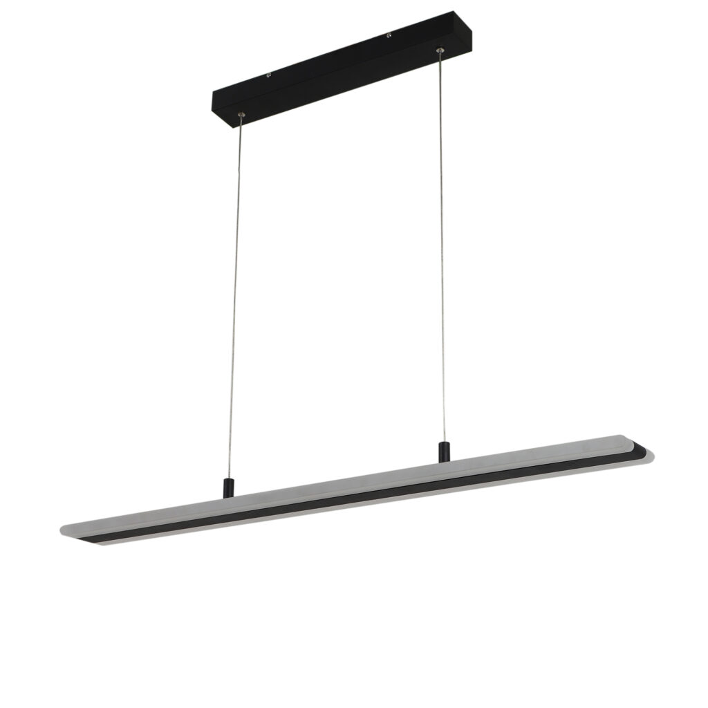 LEARC LED Lighting 60 watt 3 feet extra bright hanging light black warm ...