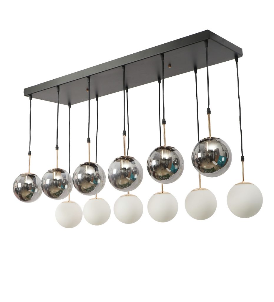 LEARC Designer Lighting Rectangular Hanging HL7037-12A - The Light Kart