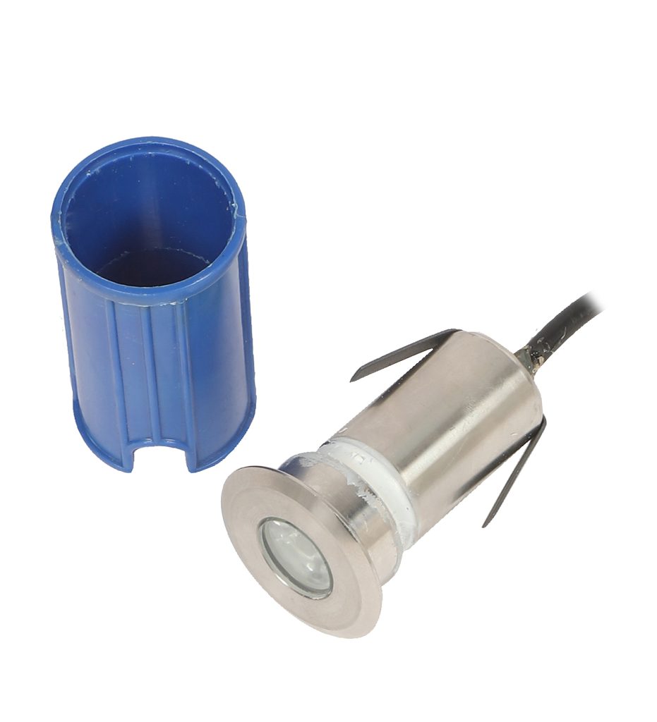 SUPERSCAPE aluminium steel 3 watt 43 mm cut out burrial, walk over ...