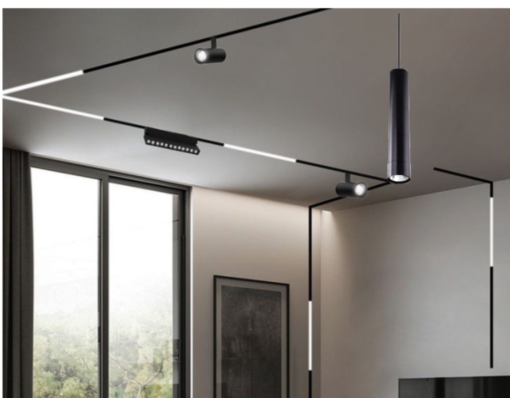 LEARC 24W MAGNETIC LINEAR DIFFUSED CORNER LIGHT L SHAPE NON ADJUSTIBLE ...