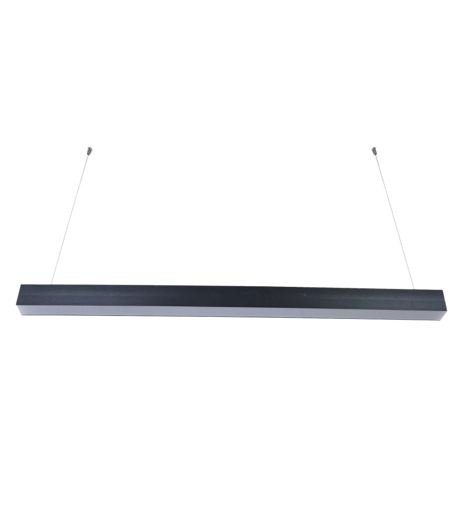 LEARC 36 WATT 4 FEET LED PROFILE HANGING LIGHT 5070 BLACK BODY GS1378 ...