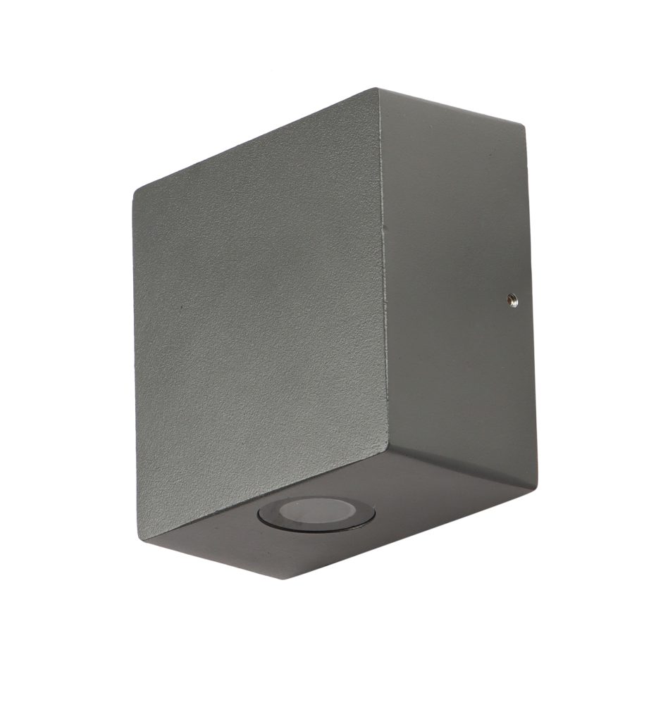 SUPERSCAPE premium exterior 3 watt one way LED IP65 wall light grey ...