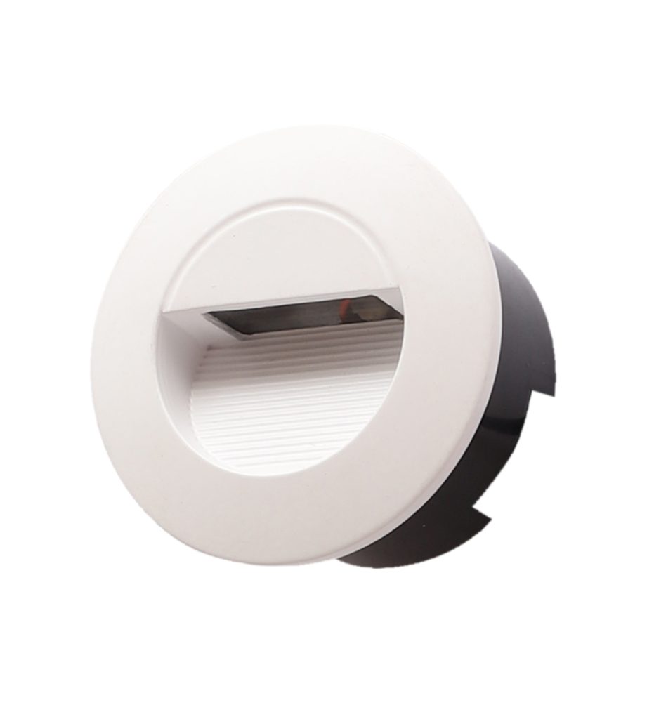 SUPERSCAPE aluminium 2 watt IP65 LED foot light concealed white finish ...