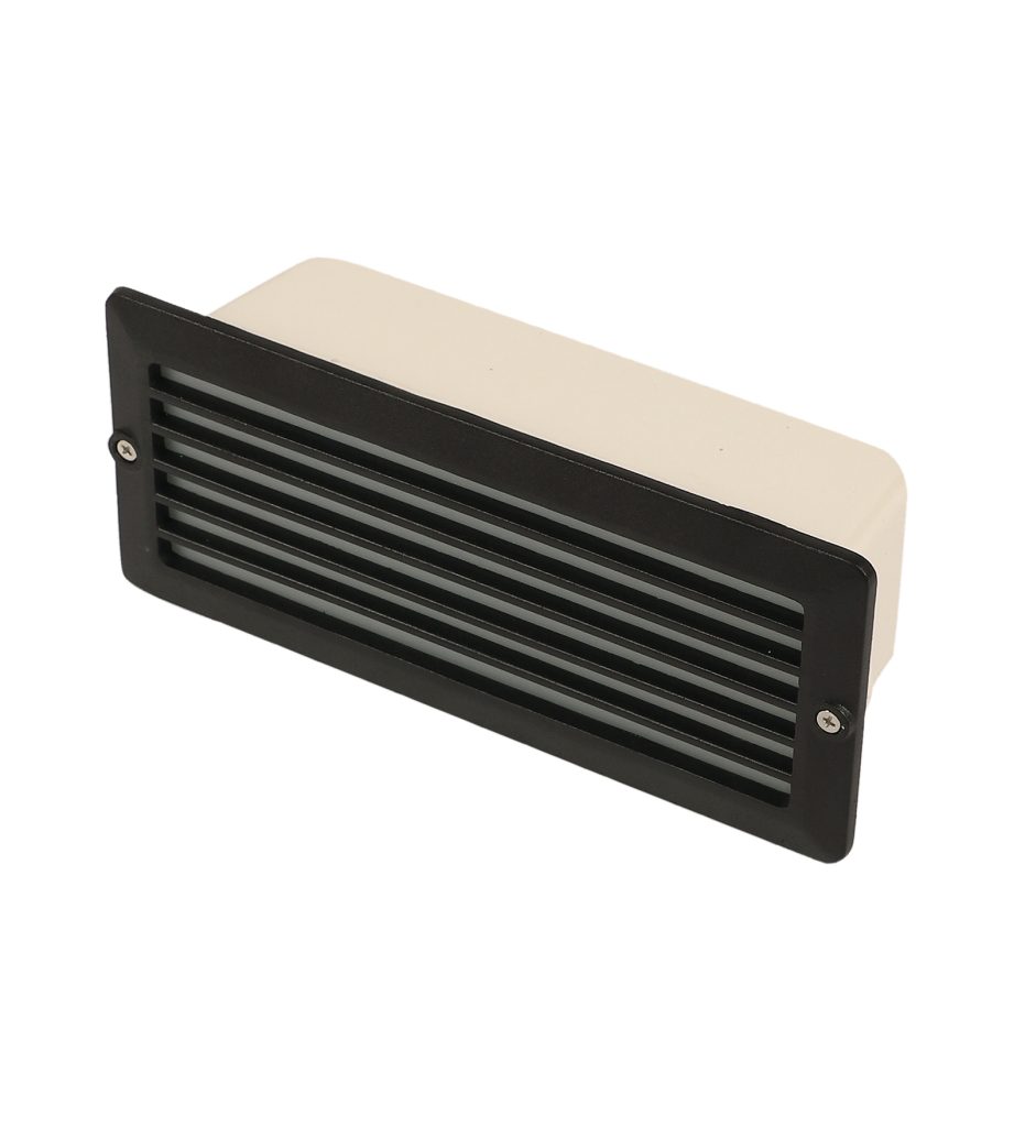 SUPERSCAPE aluminium IP65 black straight jaali 12 watt LED foot light ...